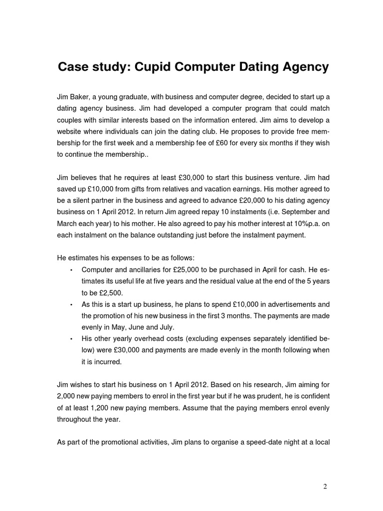 Management Accounting Case Study | PDF