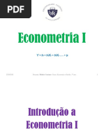Introducao A Econometria Uma Abordagem Moderna Jeffrey M Wooldridge | PDF