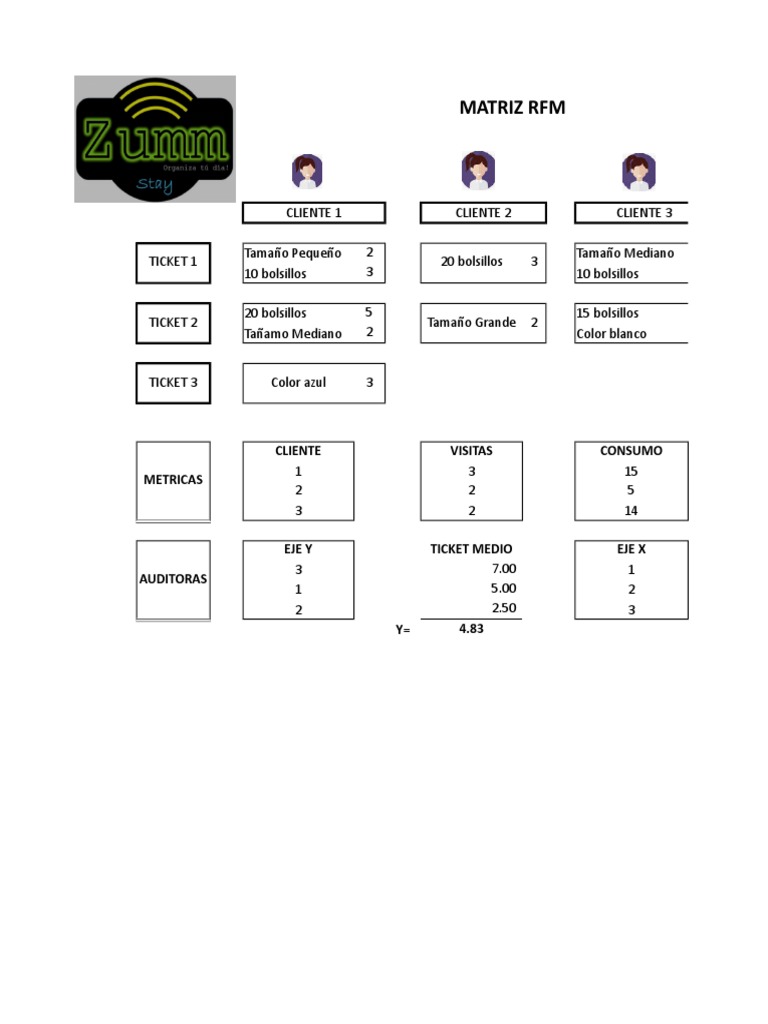 Matriz RFM - Zumm | PDF
