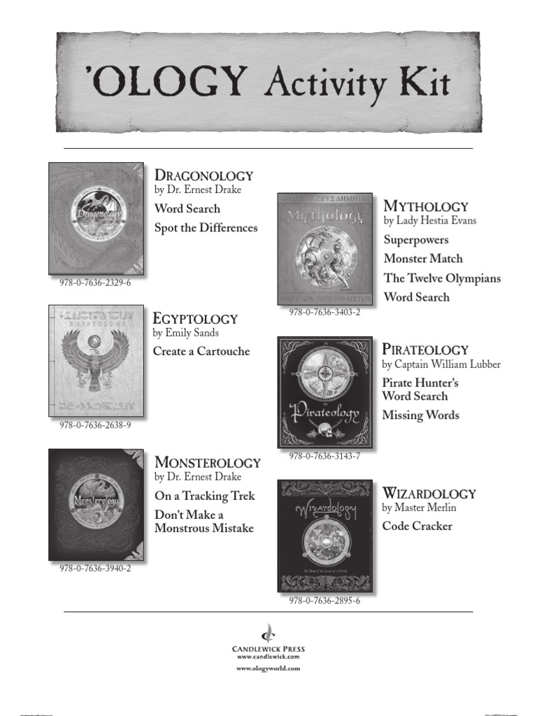 Ology Activity Sheets | Download Free PDF | Twelve Olympians | Ancient ...