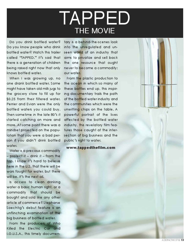 Tapped The Movie | PDF