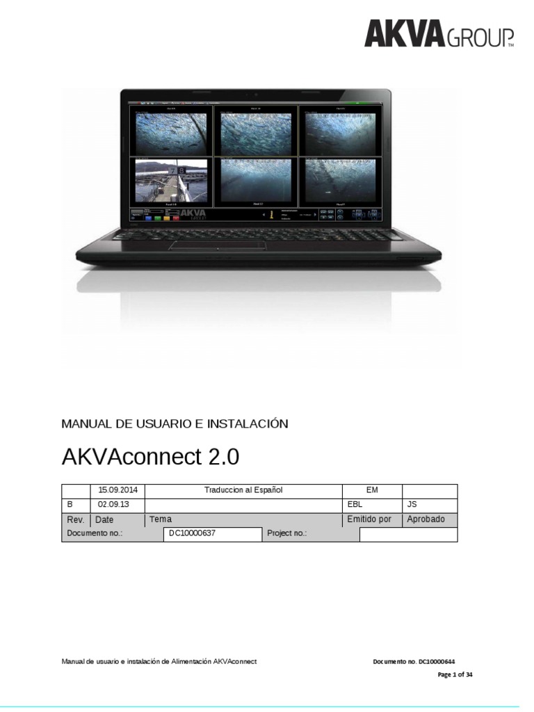 ES Manual de Usuario e Instalación AKVAconnect 2 - 0 | PDF | Ventana ...