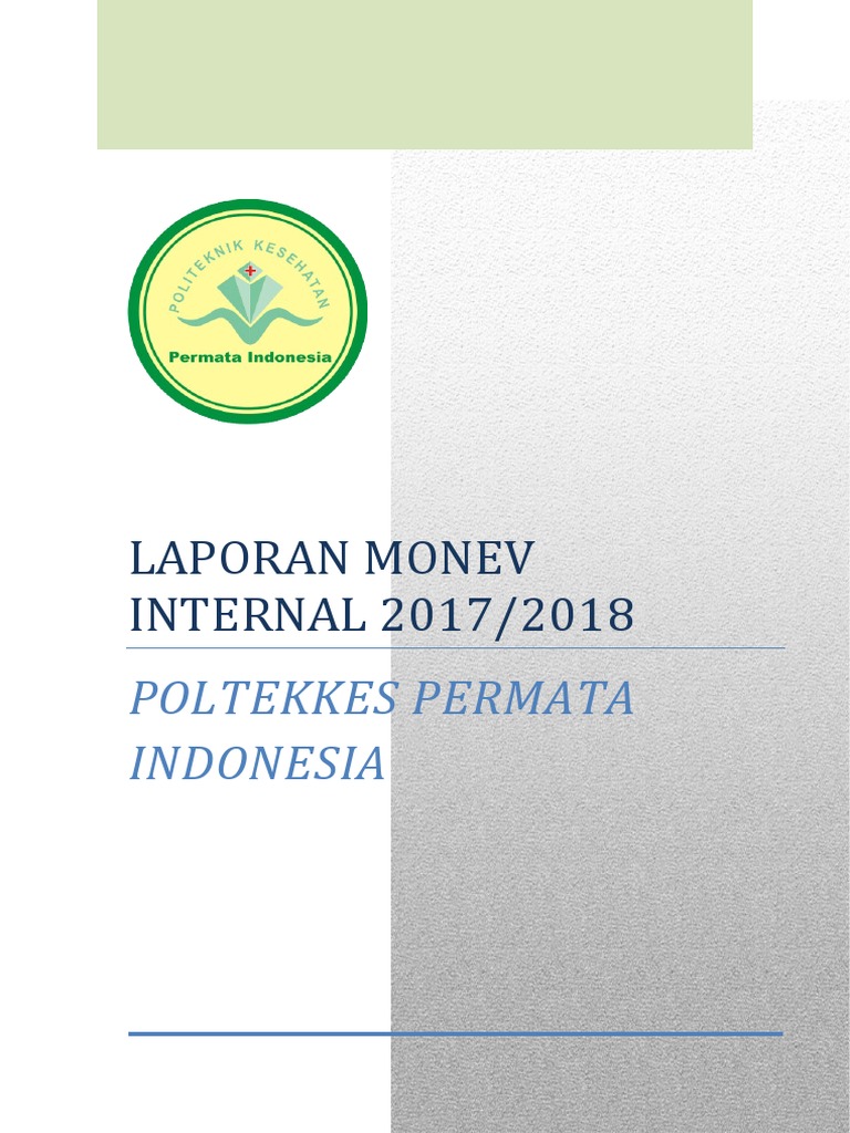 Laporan Monev 2017 | PDF