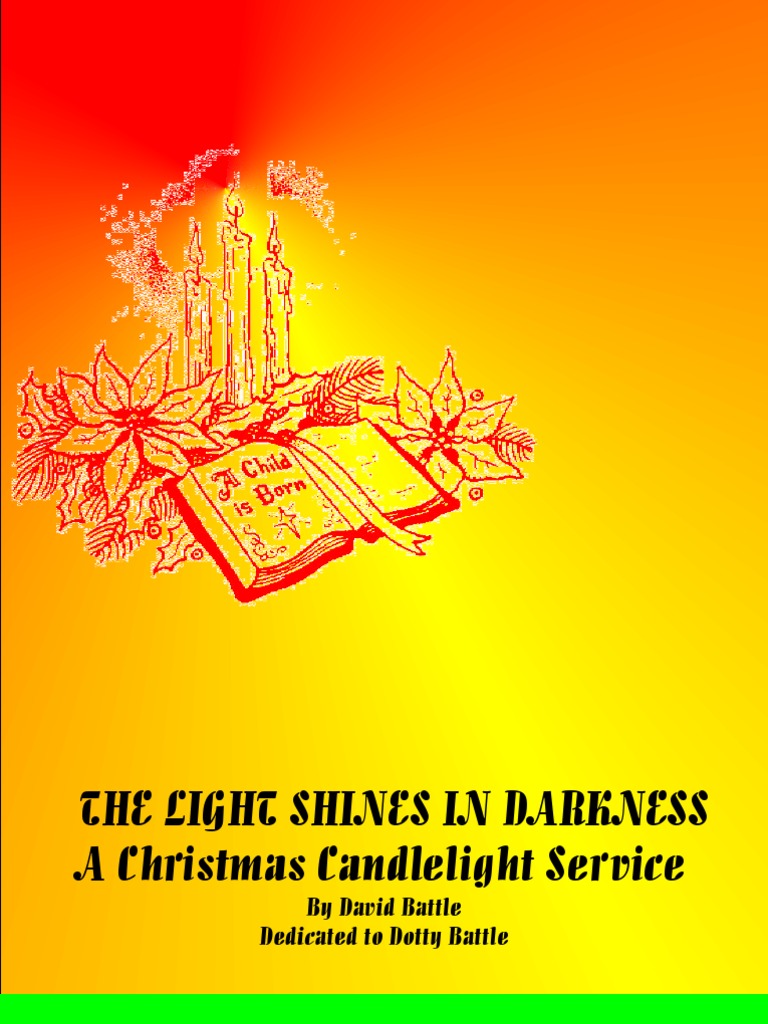 Christmas Candlelight Service Outline | PDF | Abraham | Adam