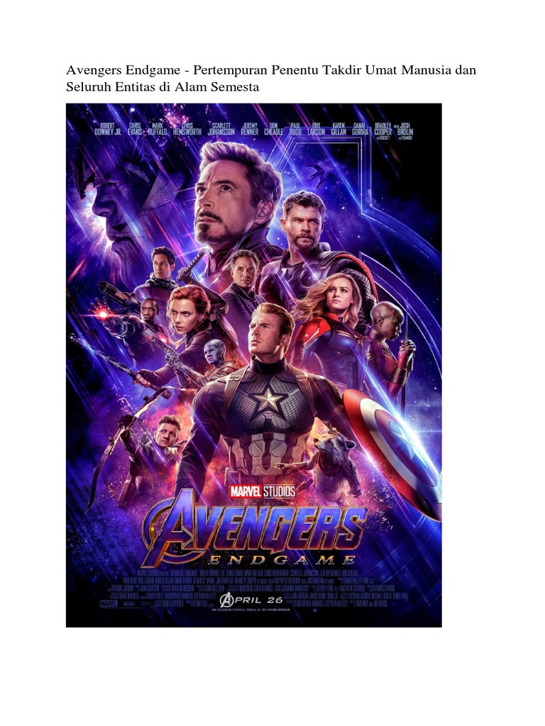 Avengers Endgame | PDF