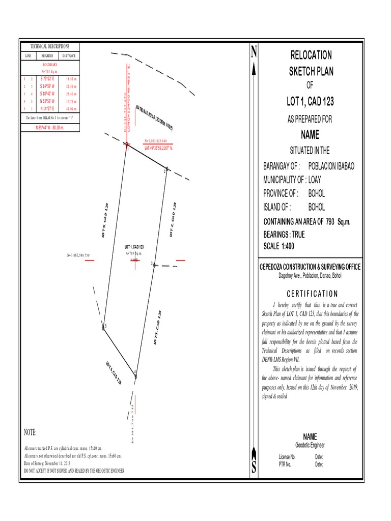 Relocation Sketch Plan PDF | PDF | Computing And Information Technology