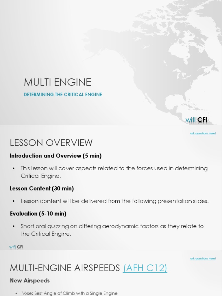 ME Determining Critical Engine | PDF | Business | Computers