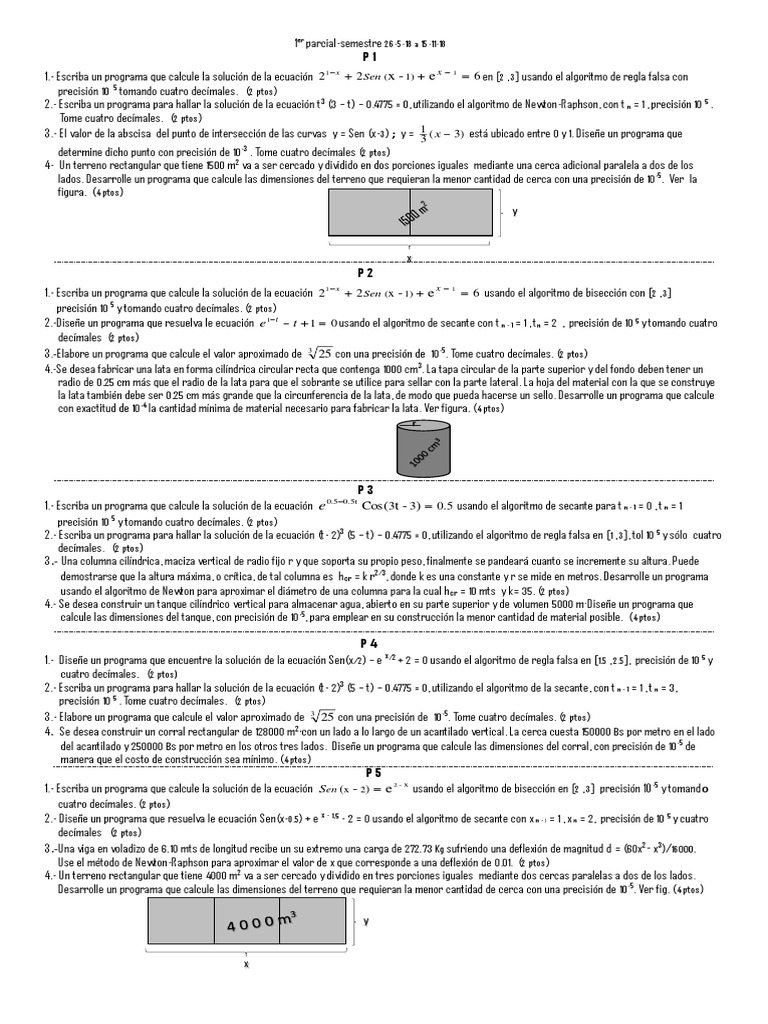 Modelos Pi | PDF | Algoritmos | Ecuaciones