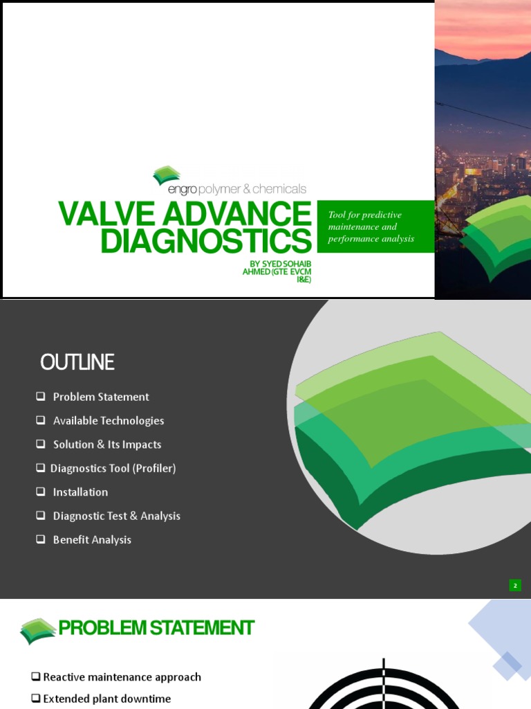 Valve Advance Diagnostic | PDF | Troubleshooting | Valve