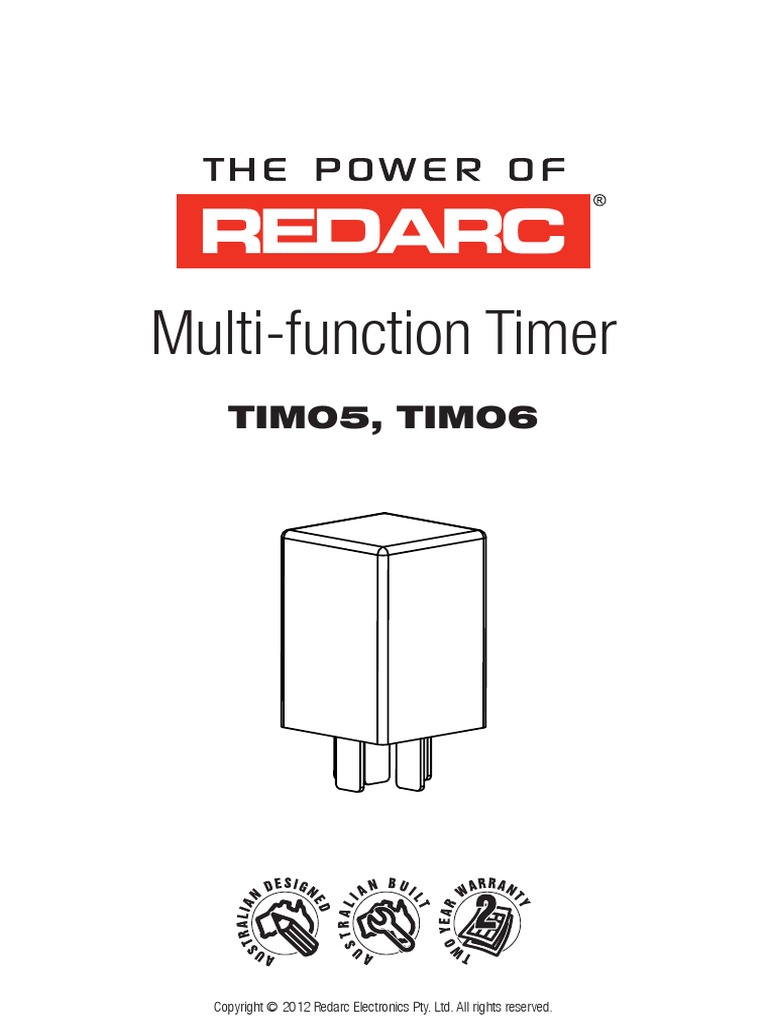 Timer Instruction Manual | PDF | Relay | Private Law