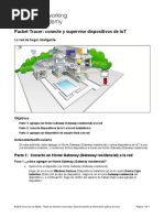 5.1.1.2 Packet Tracer - Adding IoT Devices To Smart - Homes - En.es | PDF | Tecnología de ...