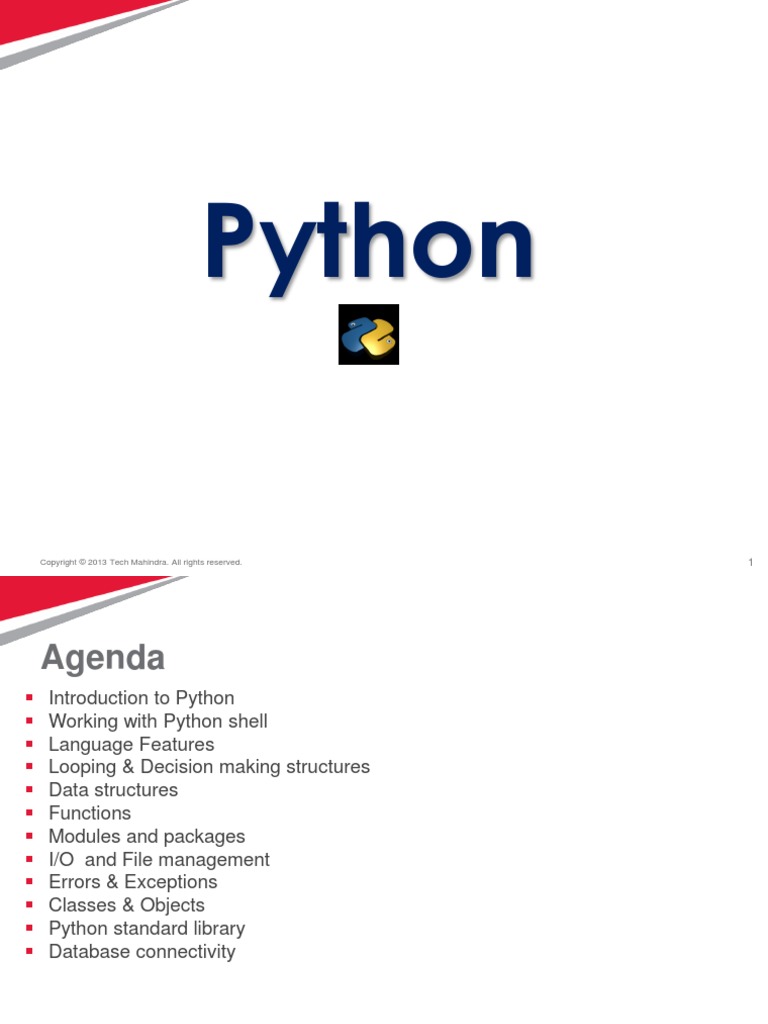 Python Script 1 Pdf Pdf Python Programming Language Control Flow