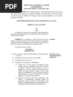 Eobi Rules and Regulations | PDF | Expense | Pension