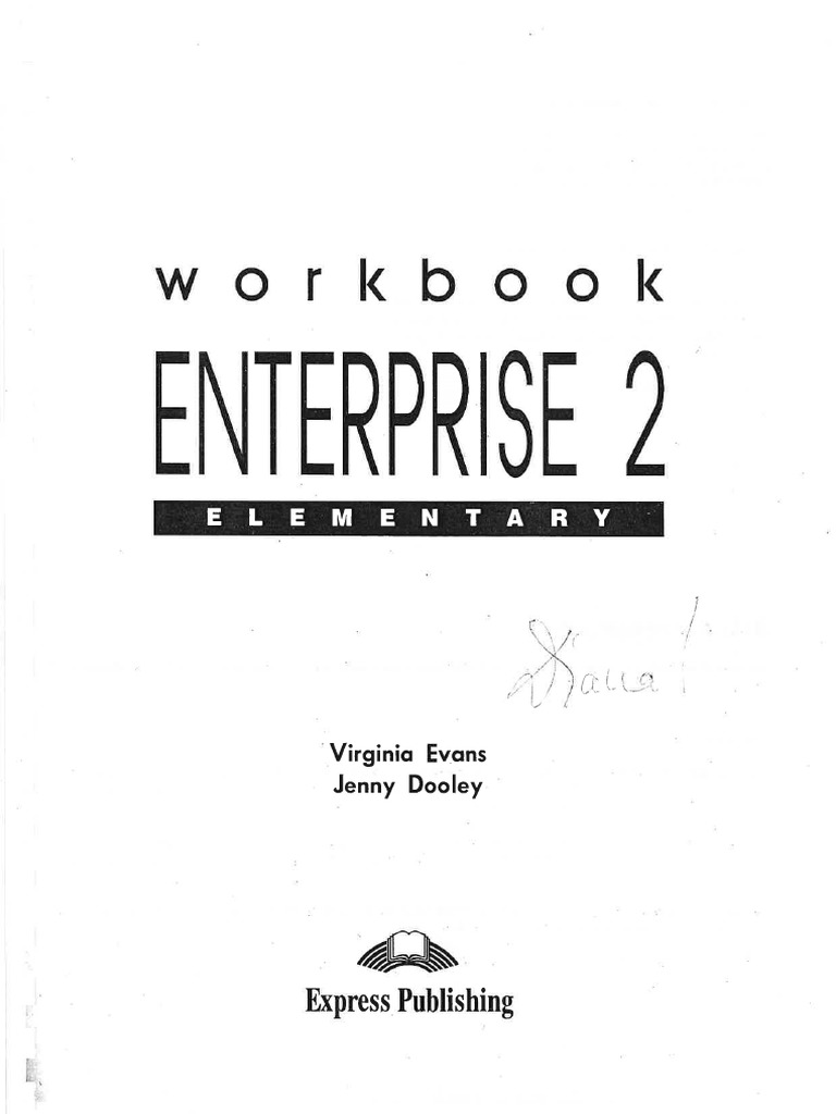 ENTERPRISE 2 Workbook | PDF