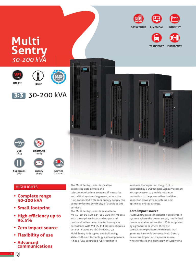Brochure MST 30-200kva | PDF