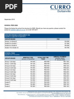 SPARK Primary School 2024 Fees | PDF
