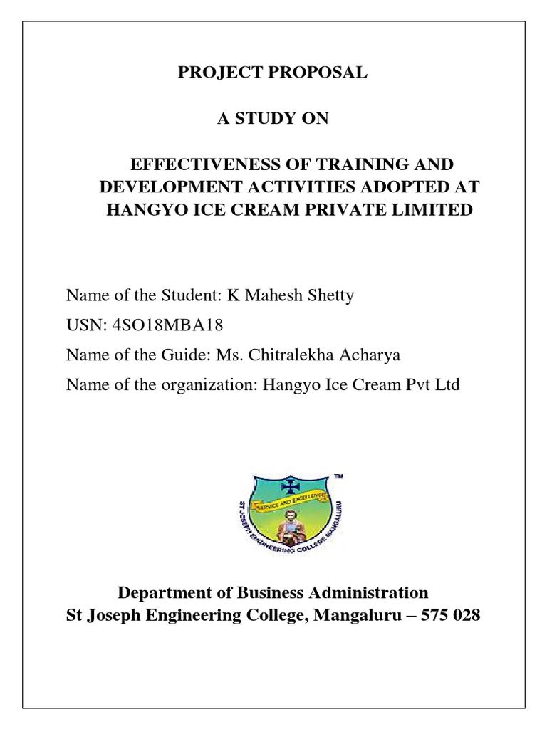 Final Hangyo Project Proposal PDF 2 PDF | PDF