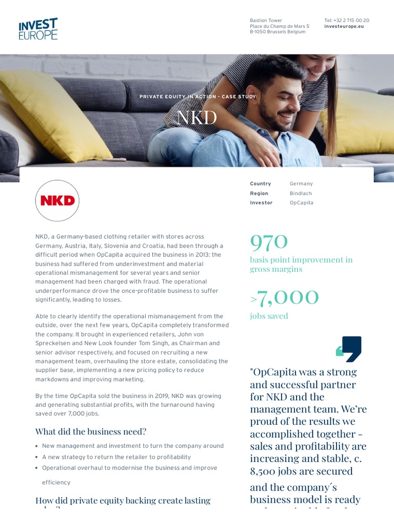 NKD Private Equity Study Case | PDF