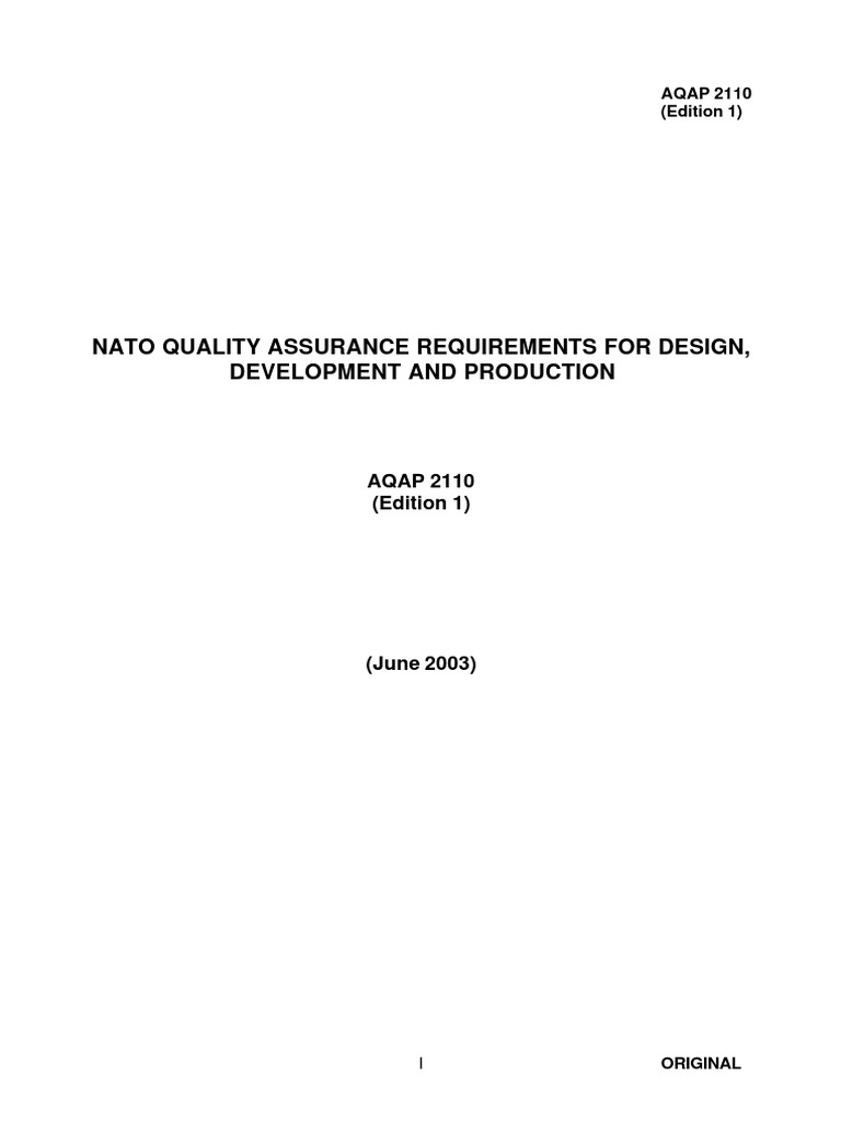 Aqap 2110 Nato | PDF