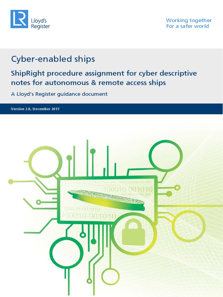 MO Cyber Enabled Ships ShipRight Procedure V2.0 201712 | PDF