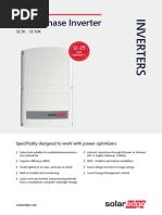 Datasheet Inversor 100kW | PDF | Power Inverter | Alternating Current