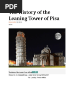 The Leaning Tower of Pisa | PDF