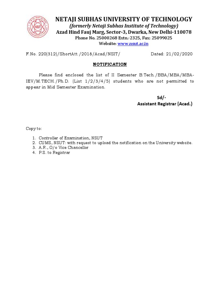 Final Detention List All | PDF