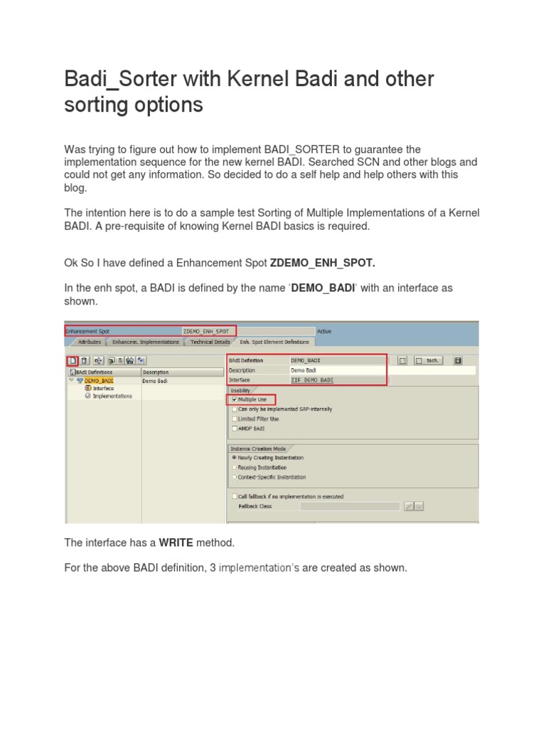 Badi - Sorter With Kernel Badi and Other Sorting Options | PDF