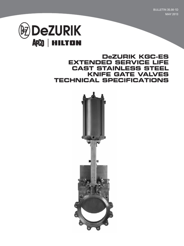 Dezurik PDF | PDF