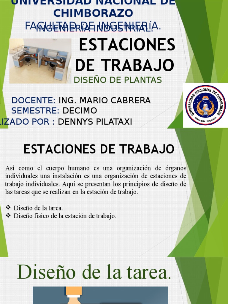 Estaciones de Trabajo | PDF