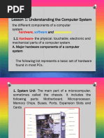 T.L.E Module 1 Grade 8 | PDF | Personal Computers | Computer Monitor