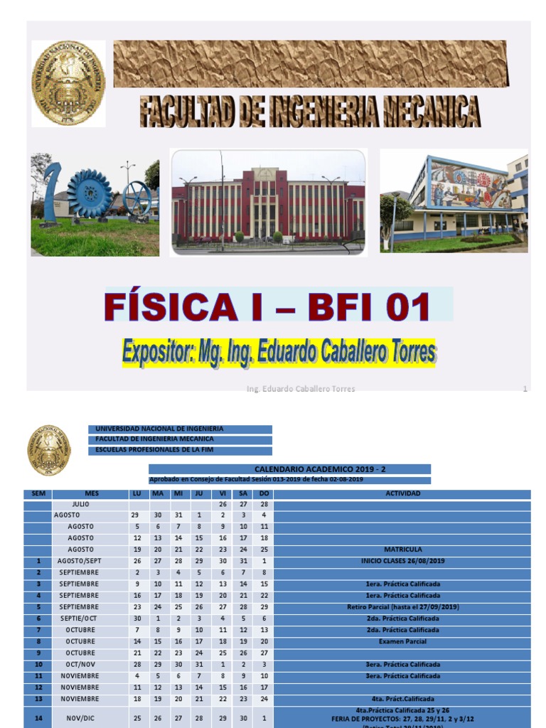 BFI 01-Semana 1 | PDF | Rotación | Aceleración