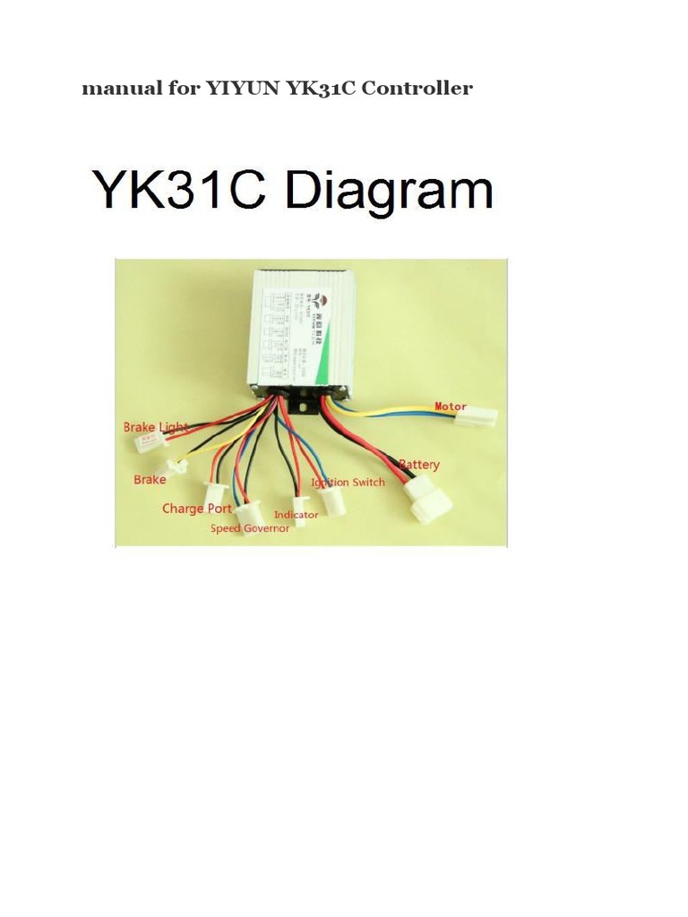 Manual For YIYUN YK31C Controller PDF | PDF