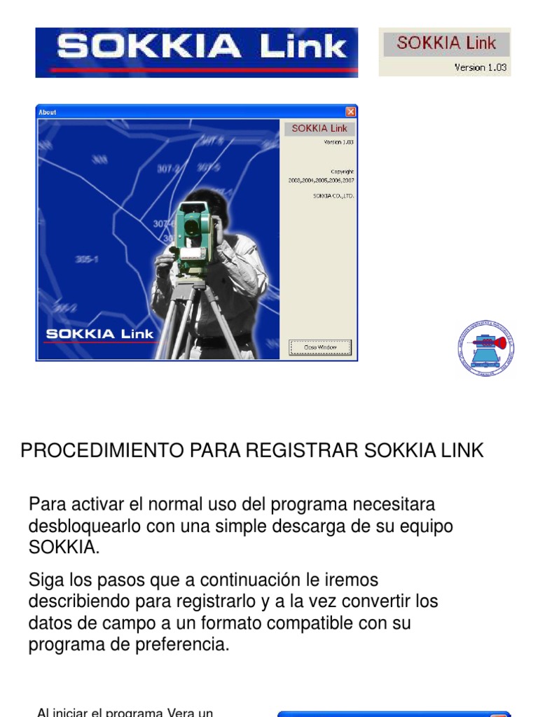 Vdocuments - MX - Procedimiento para Registrar Sokkia Link para Activar El Normal Uso Del ...
