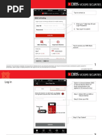 DBS Vickers Online Trading Guide | PDF | Stocks | Market (Economics)