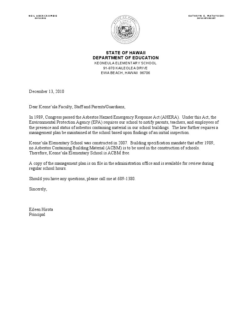 Asbestos Notification | PDF