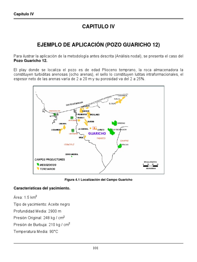 Ejemplo de Aplicación (Pozo Guaricho 12) | PDF | Gases | Simulación