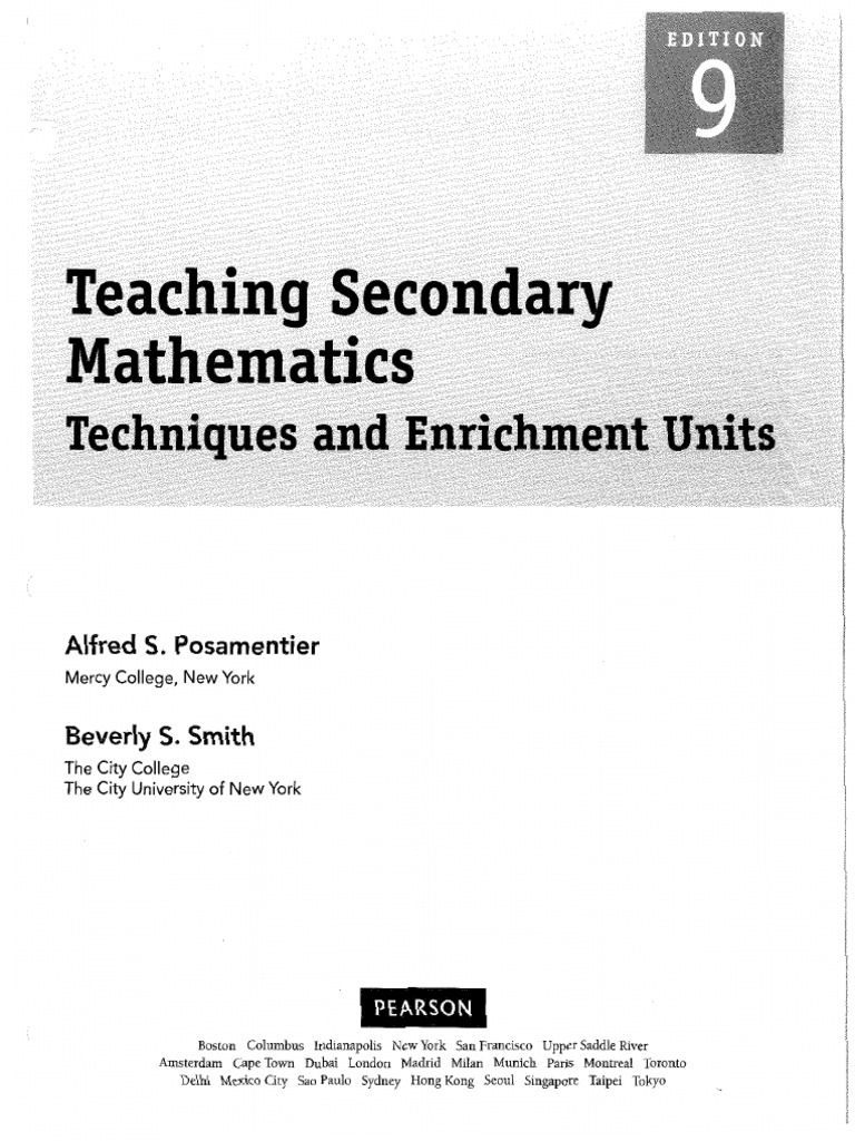 Teaching-Secondary-Mathematics-Texbook Baru PDF | PDF | Triangle | Geometry
