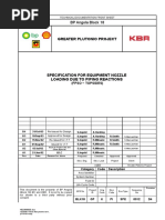 Nozzle Loads | PDF | Stress (Mechanics) | Chemical Engineering