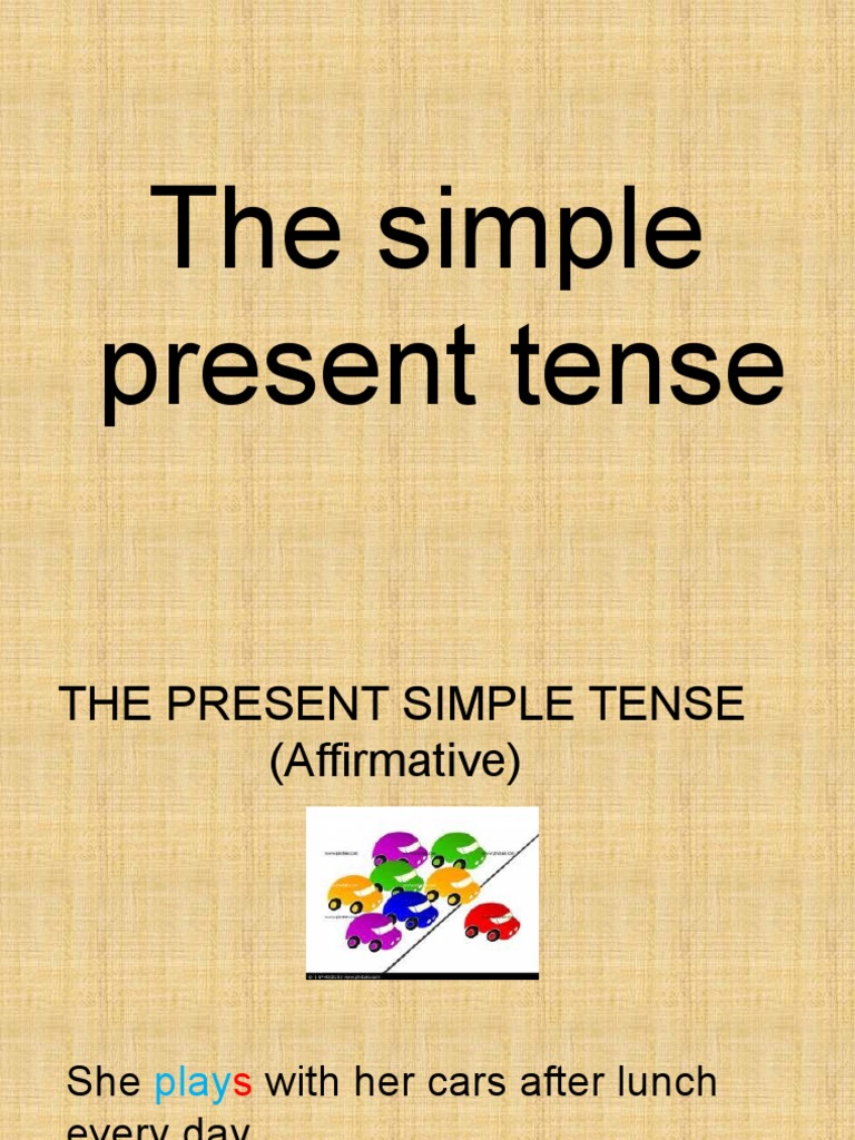The Present Simple Tense | PDF | Grammatical Tense | Linguistics