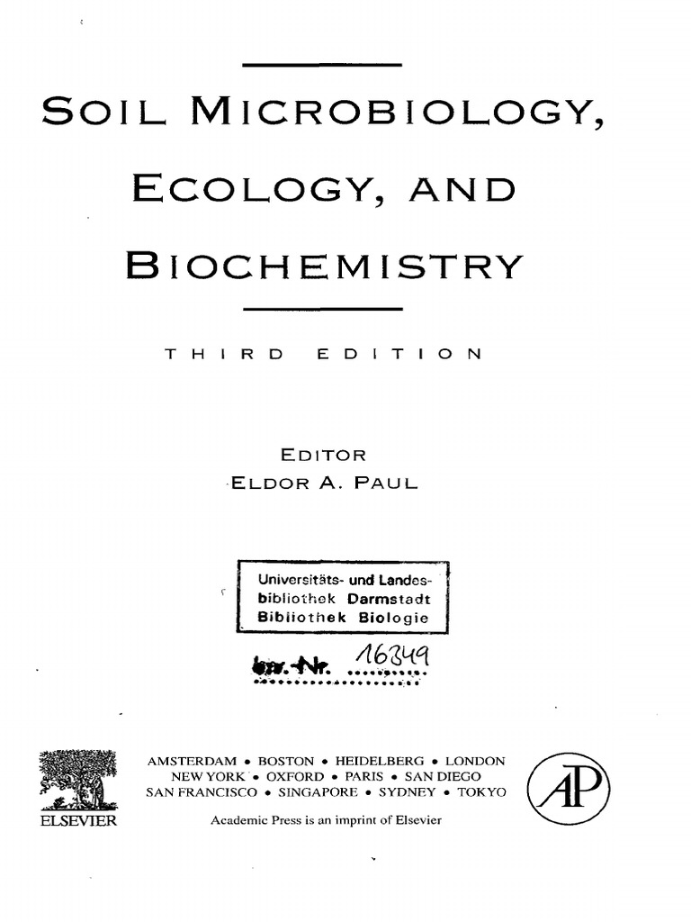 Soil Microbiology Ecology and Biochemist PDF | PDF | Organic Matter | Soil