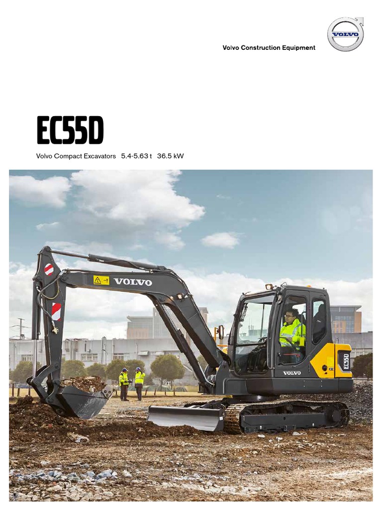 Brochure Ec55d t3 en c5 20050456 A | PDF | Horsepower | Vehicles