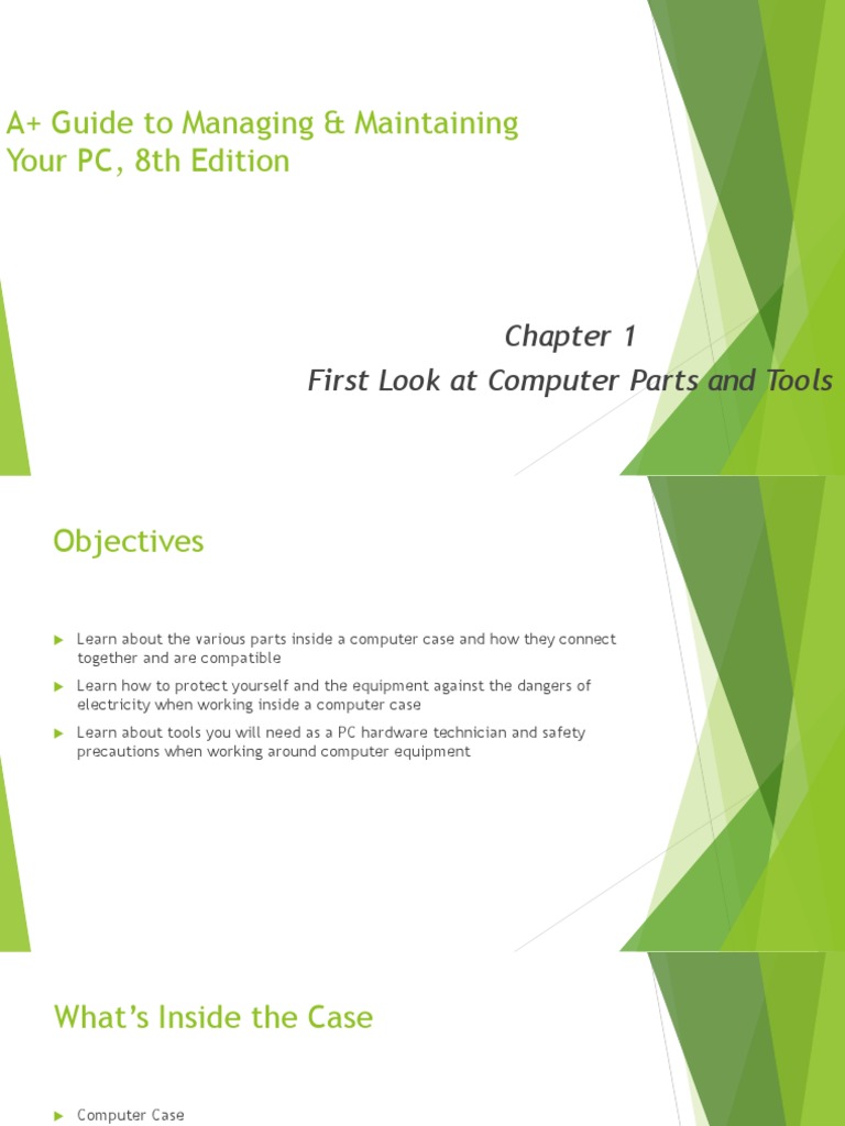 A+ Guide To Managing & Maintaining Your PC PDF | PDF | Desktop Computer ...