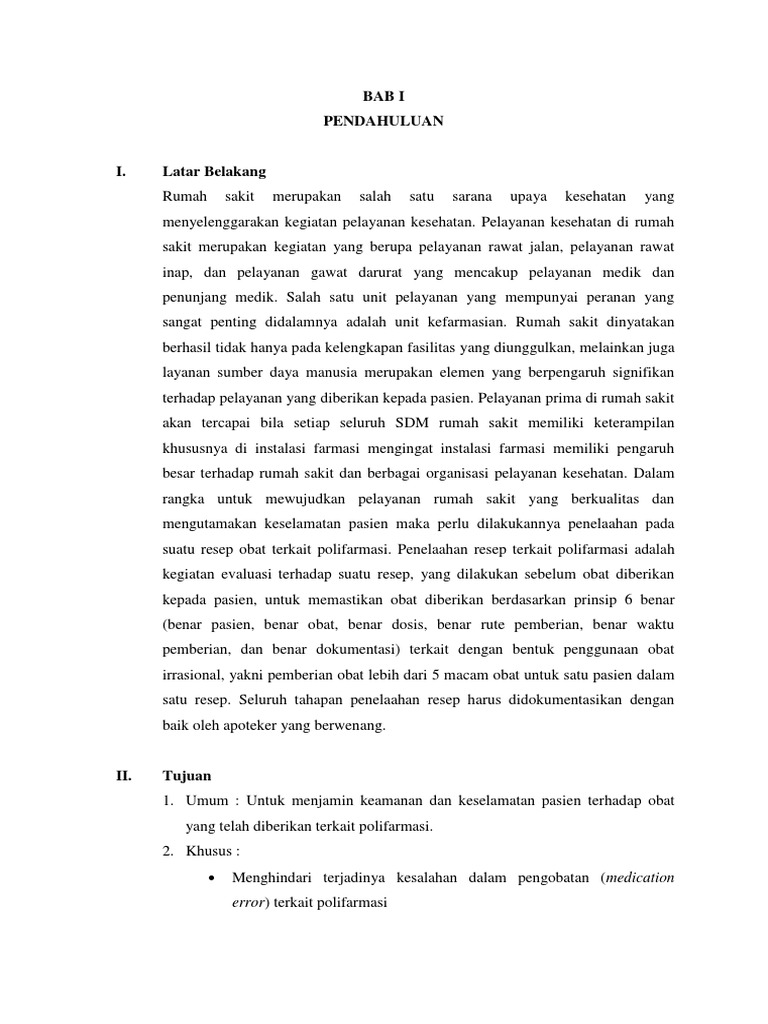 Laporan Telaah Resep Jan-Mar 19 | PDF