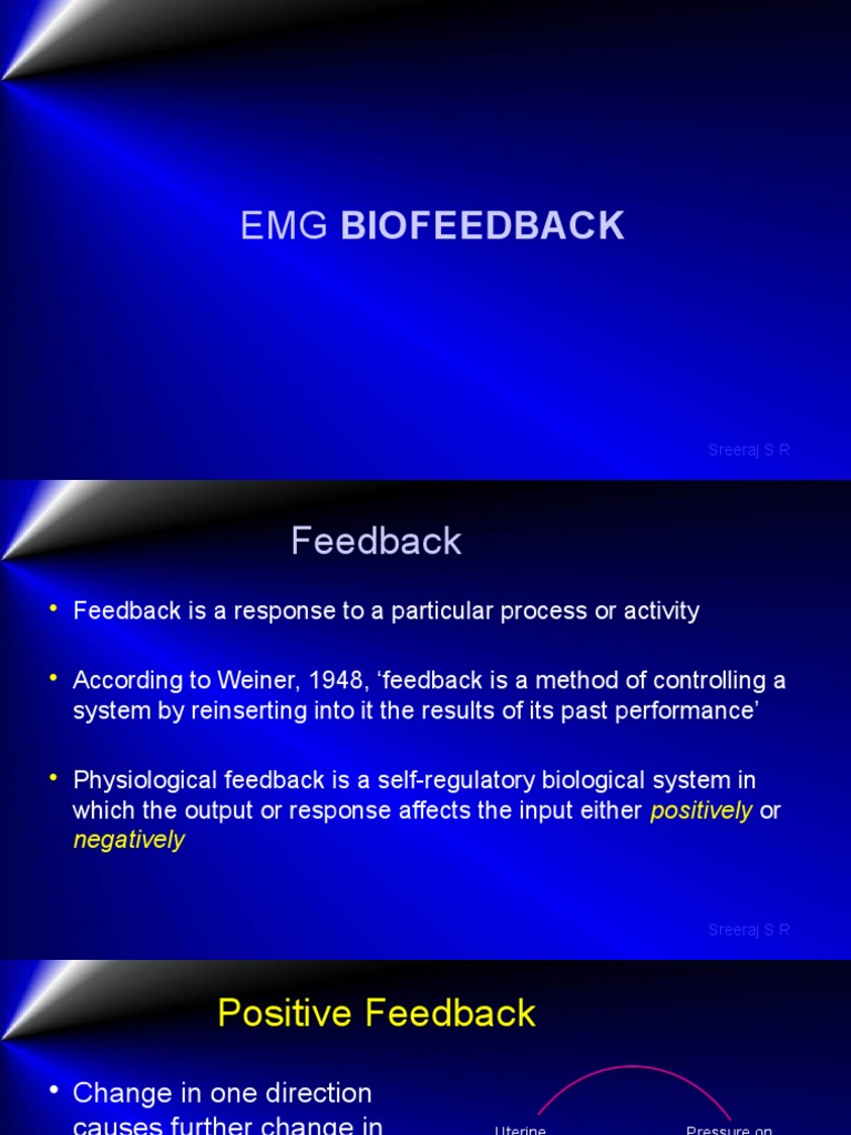 Emg Biofeedback | PDF