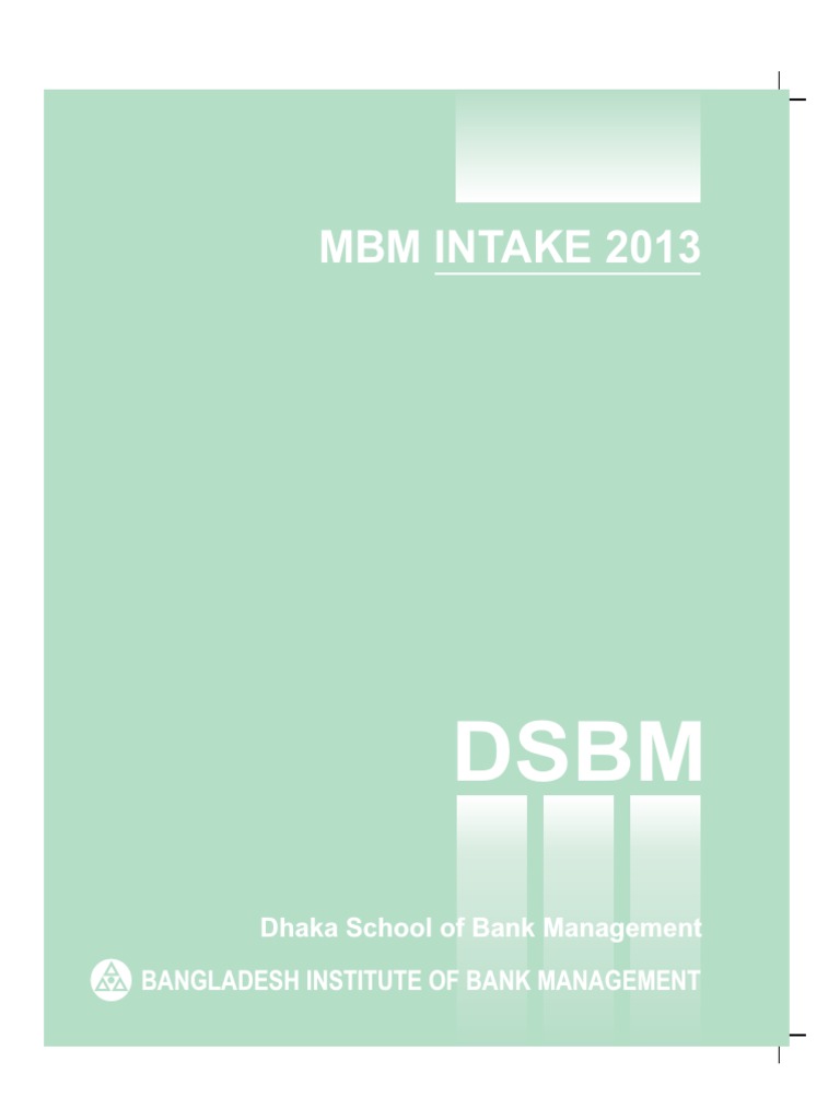 DSBM PDF | PDF | Career & Growth | Business