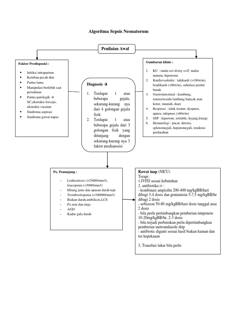 Alogaritma Sepsis | PDF