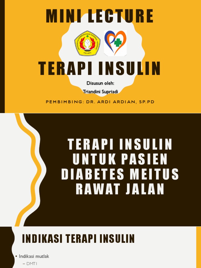 Terapi Insulin | PDF