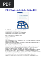 Fidic Gold | PDF | Common Law | Justice