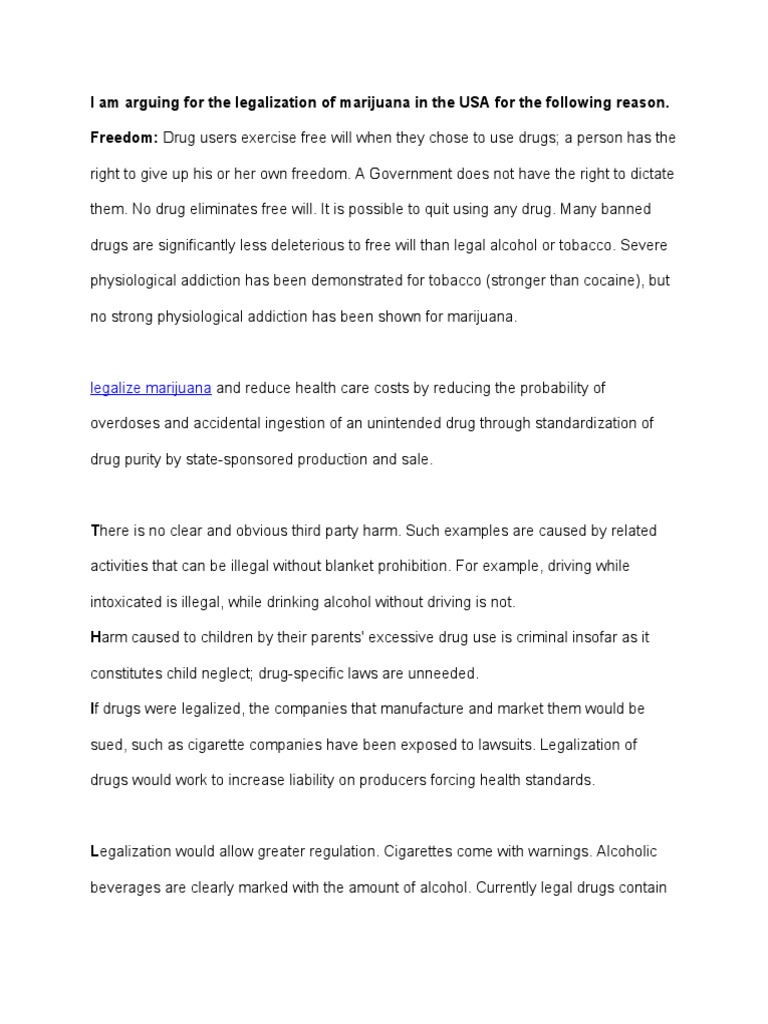 Marijuana Debate | PDF | Cannabis (Drug) | Drugs